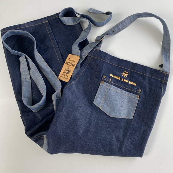 reprime | Dining | Blade And Bow Denim Reprime Artisan Collection Bib ...